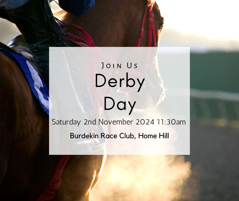 DERBY DAY RACES 2nd November 2024 – Home Hill Harvest Festival